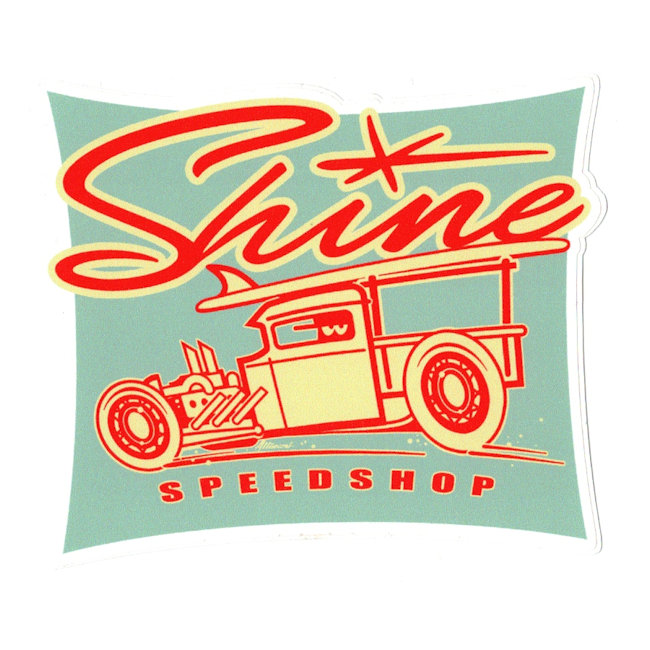 Aufkleber Jimmy Shine Shinesurf | Jimmy Shine | Nat-Speedshop