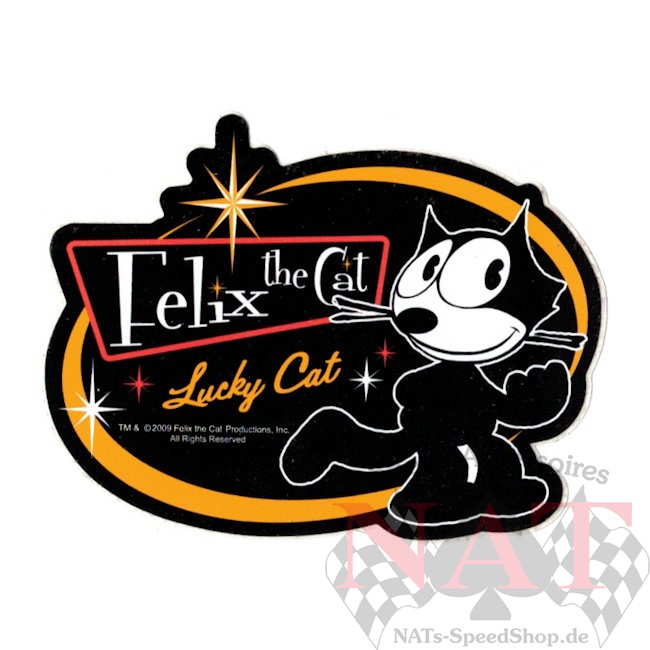 Aufkleber Felix the Cat Lucky | Felix | Nat-Speedshop